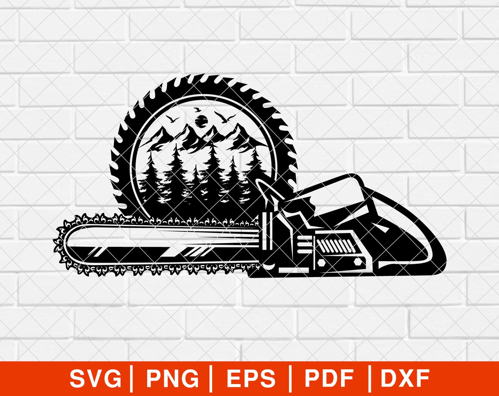 Lumberjack Scene SVG PNG, Lamberjack Svg, Wood Saw Blade Svg, Wood Saw ...