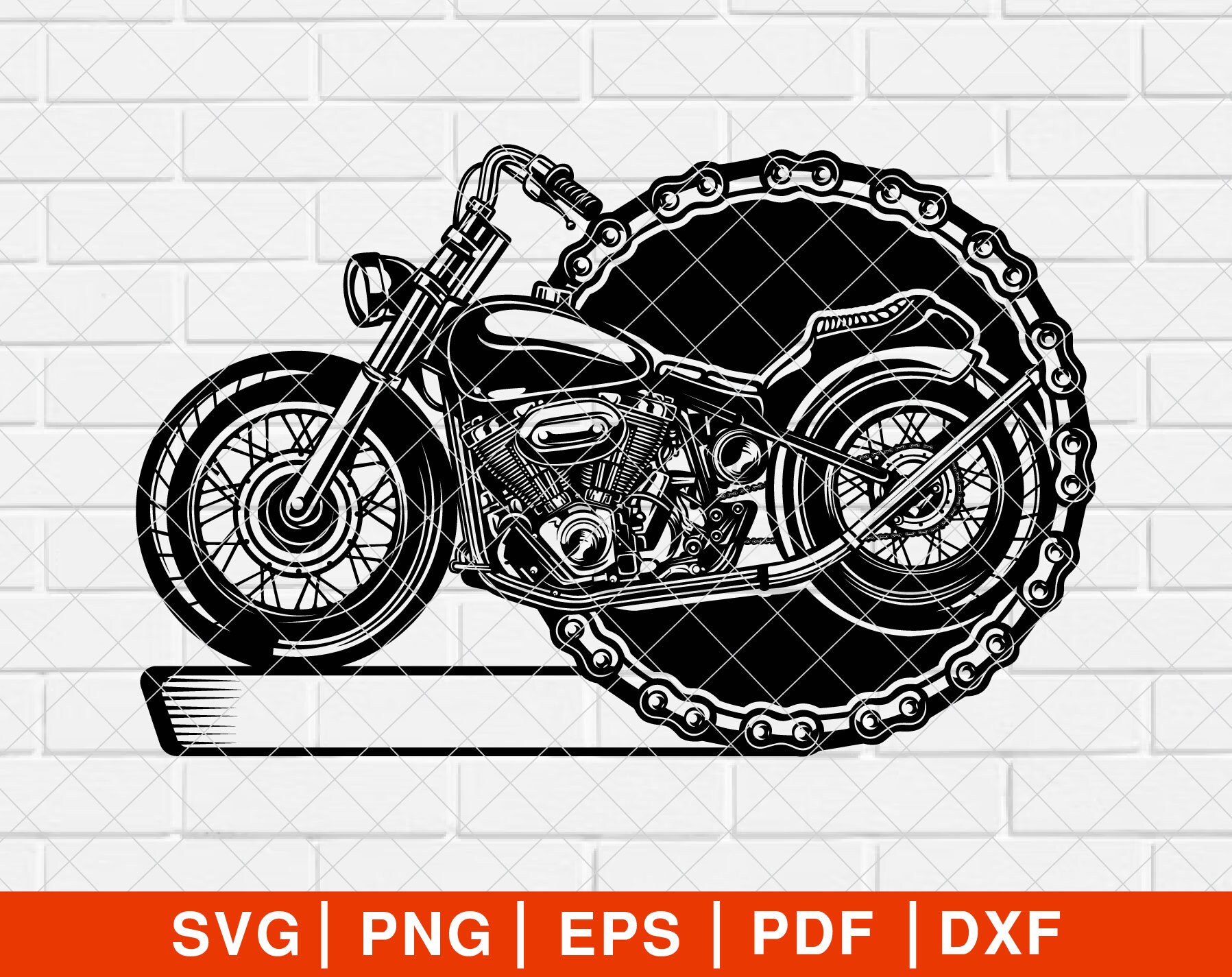 Motorcycle SVG PNG, Motor Bike Svg, Motorcycle Clipart, American Biker ...