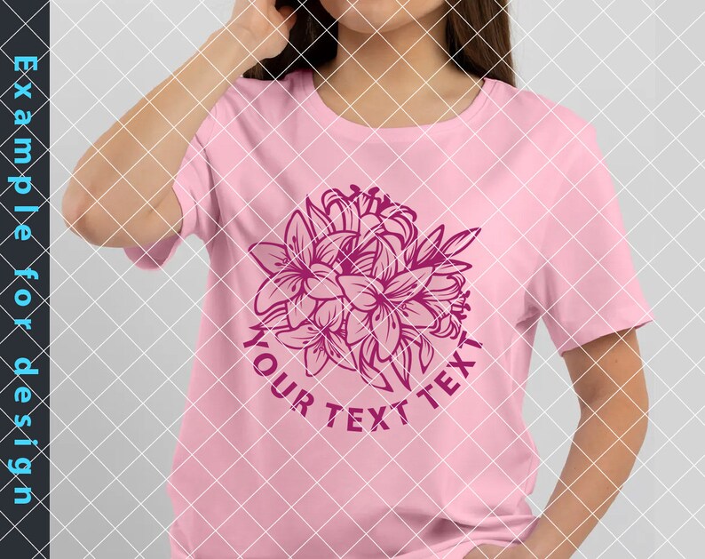 Lily Flowers SVG PNG, Lilies Svg, Flower Bouquet Svg, Floral Svg, Lily ...