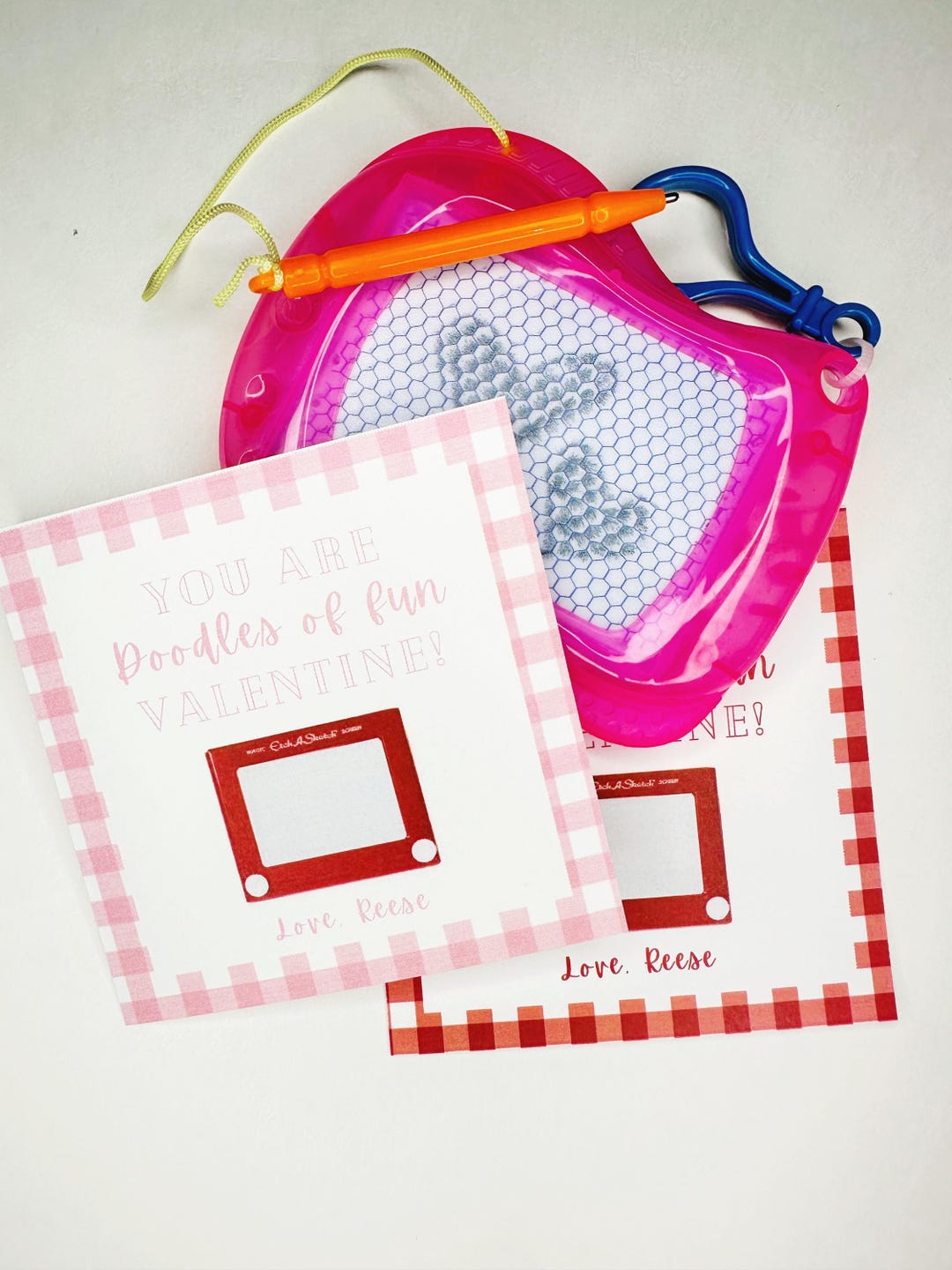 Valentine Doodles of Fun Tag Digital Download - Etsy