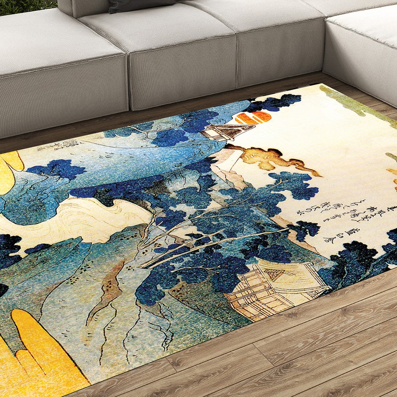 Japanese Design Area Rugs - Etsy