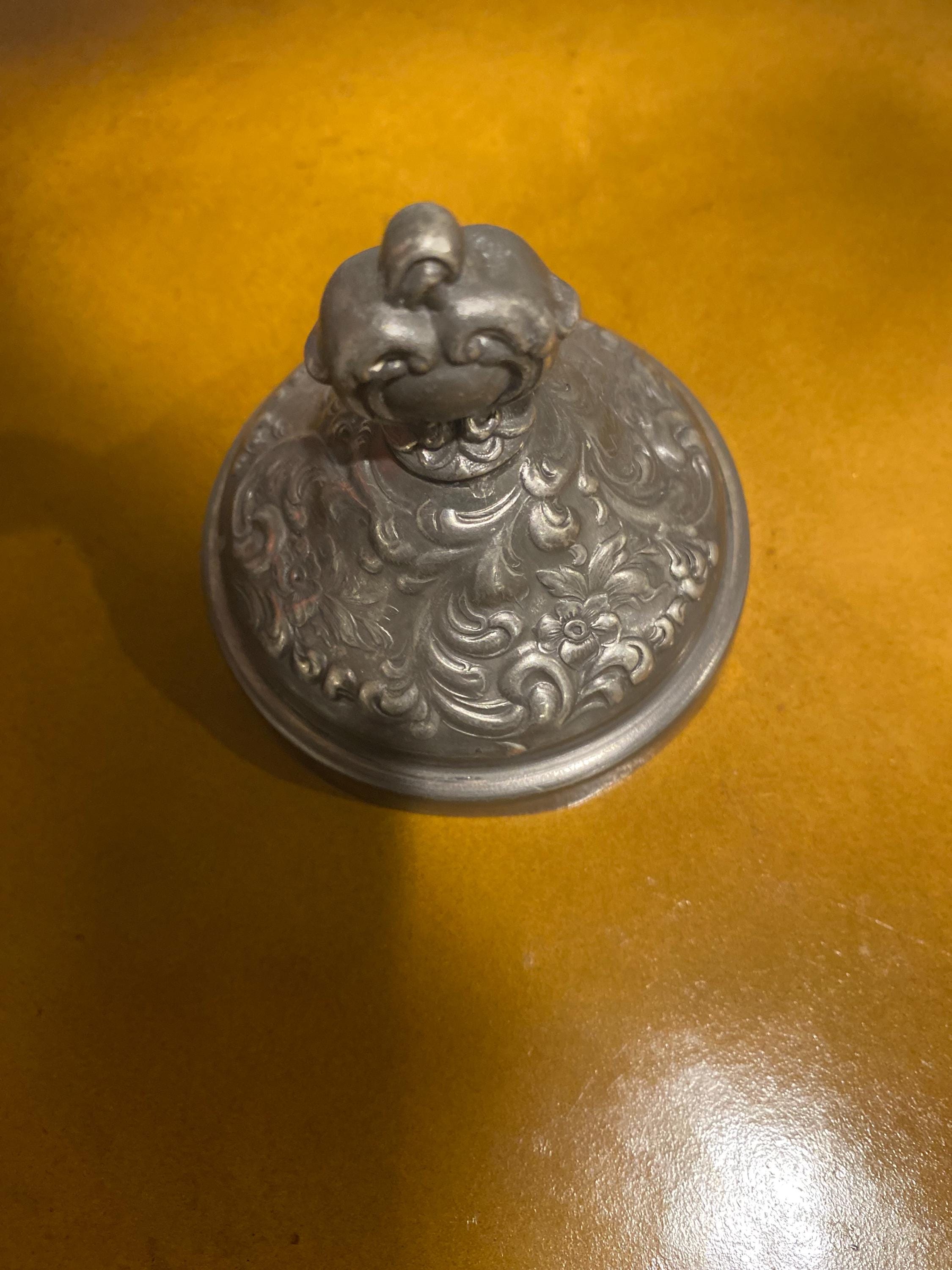 Antique Pickle Castor Jar - Cranberry Glass With Tongs, W/lid - 12 ...