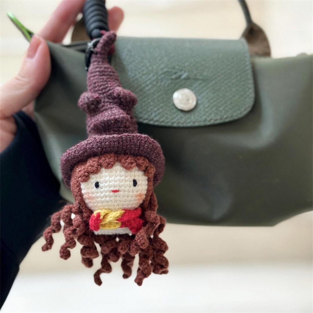 Hand Crochet Hanging Dolls for Bags Cars Keyrings Kids Gifts Hand Made ...