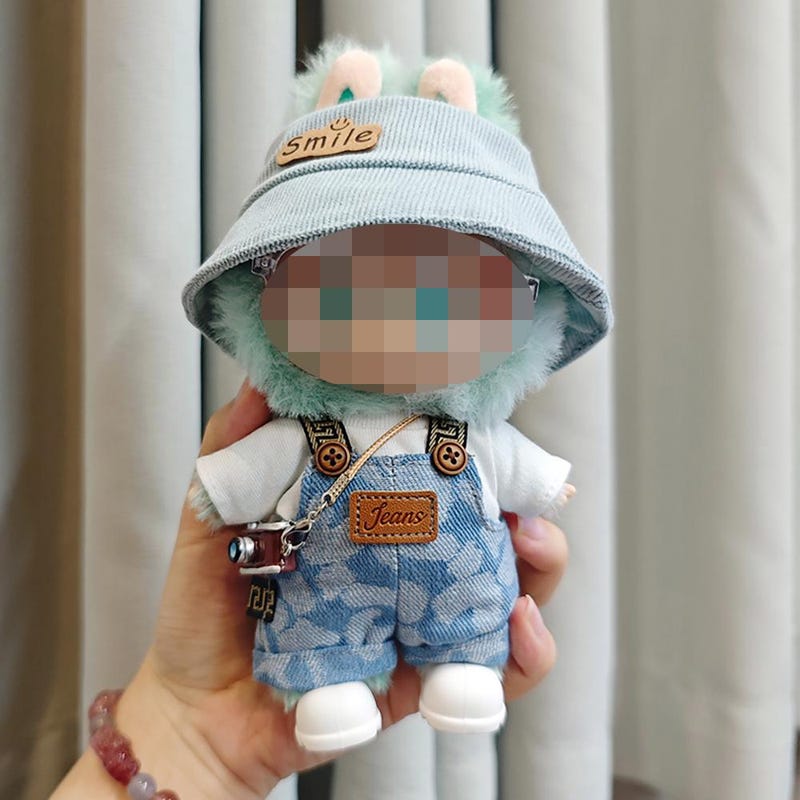 Blue Labubu Dolls - Etsy