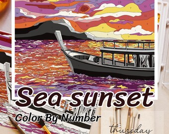 Color by Number, Paint by Number, Paint Number Adult, Coloring Numbered ...