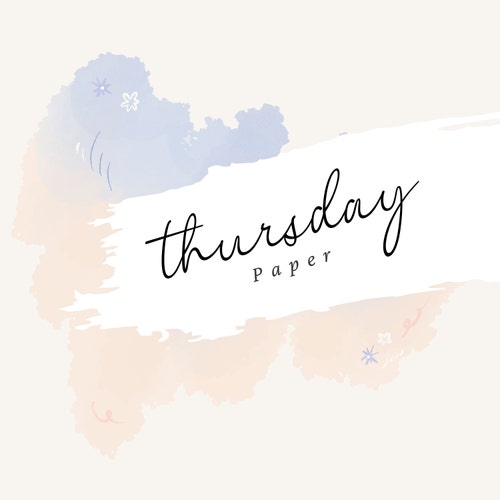 Thursdaypaper - Etsy