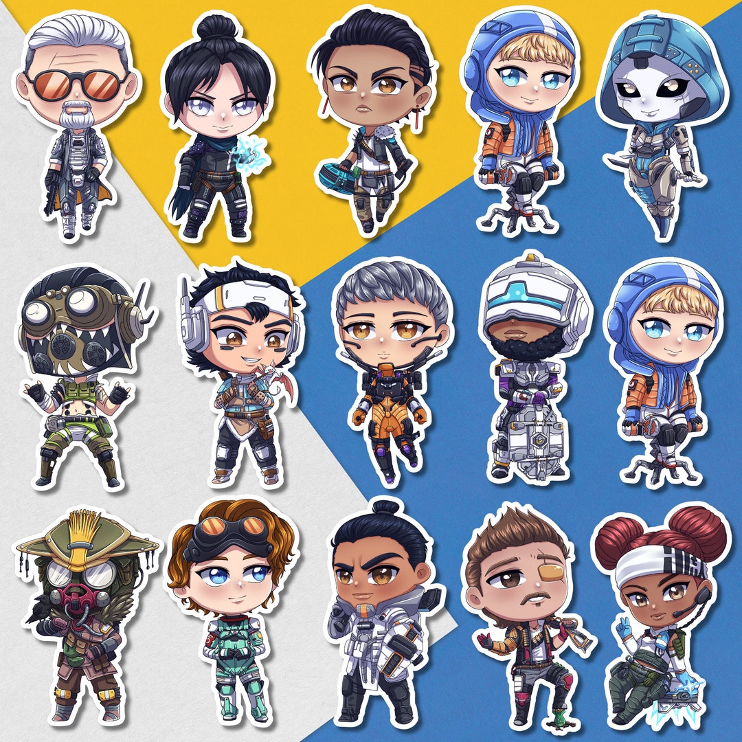 Apex Legends Stickers, Perfect for Laptops, Water Bottles and More ...