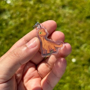 Dinosaur Keyring Keychain, Velociraptor, T Rex, Stegosaurus ...
