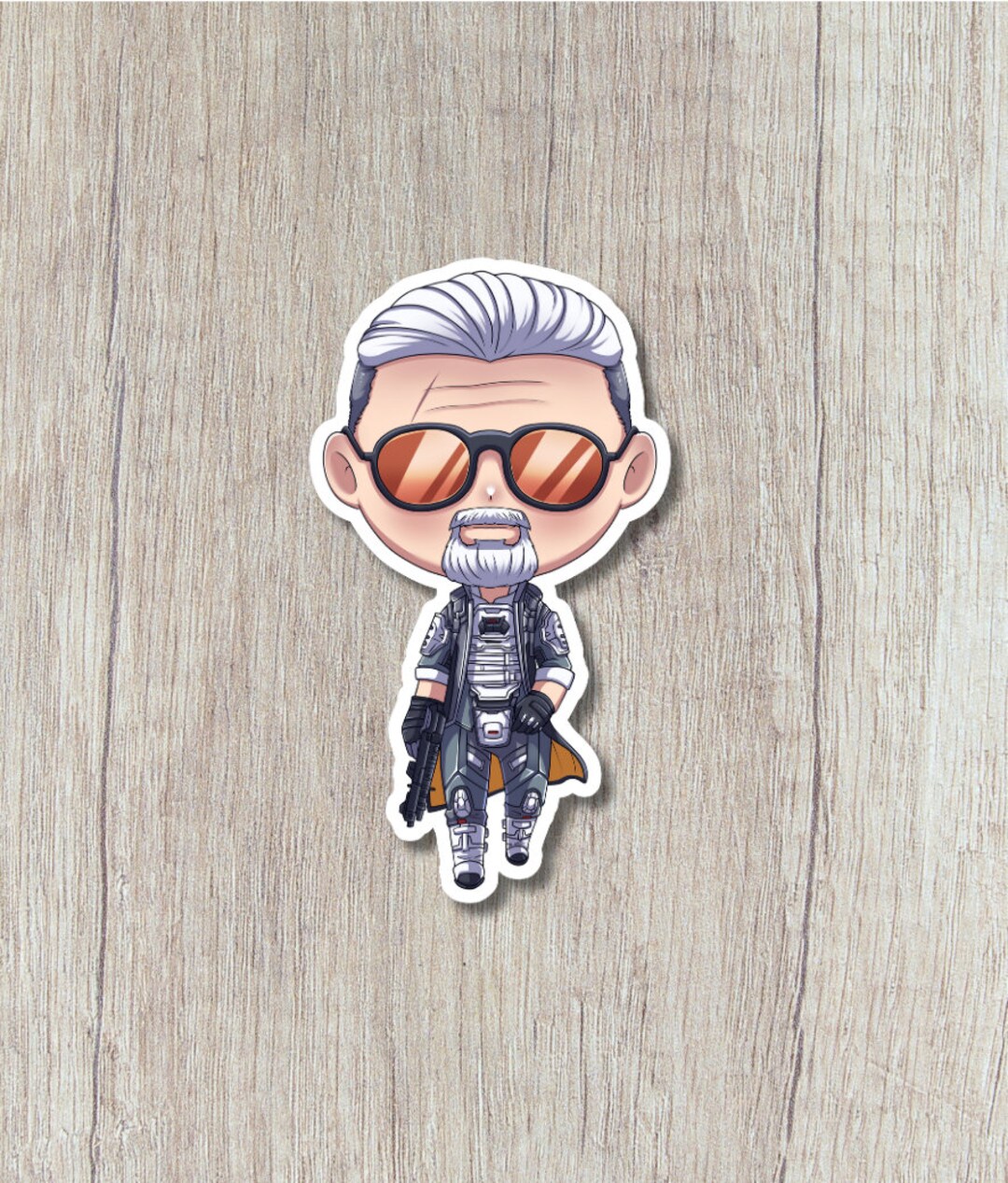 Ballistic Sticker, Apex Legends Sticker Decal for Laptop, Water Bottle ...