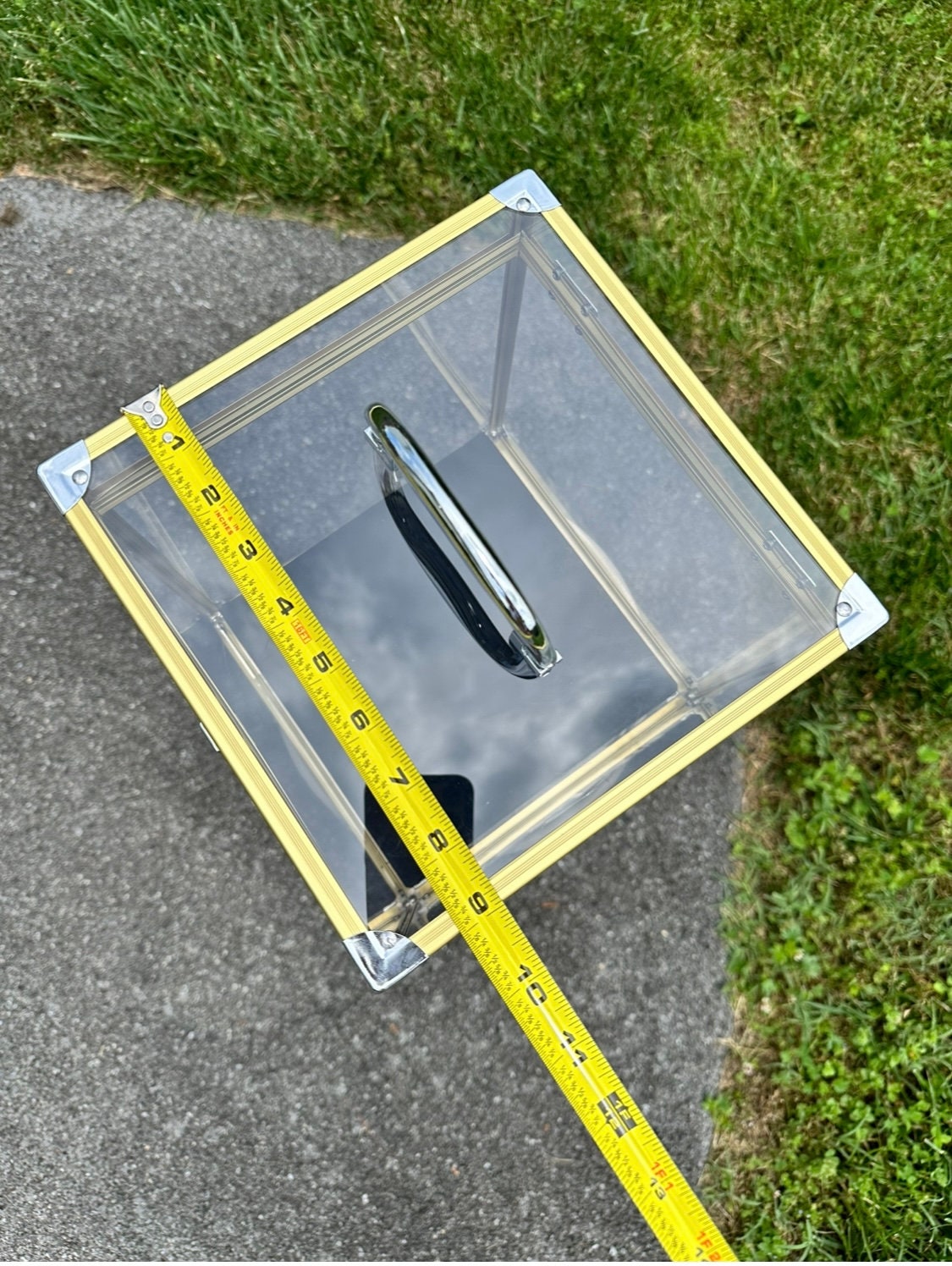 Large Pageant Crown Box Tiara Display Travel Display Train Case Purse ...