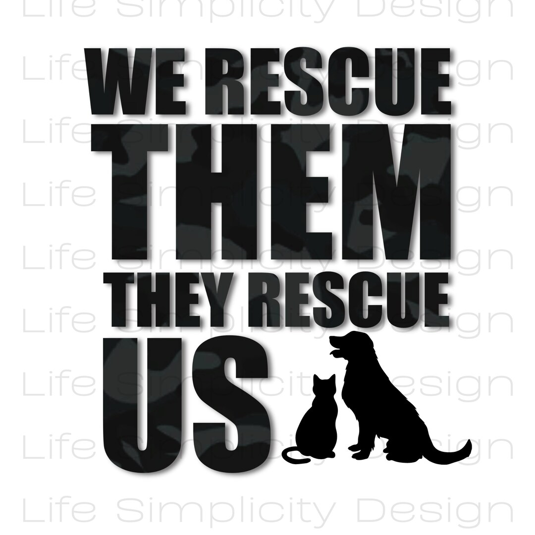 SVG, Png, We Rescue Them Design, Adopt Svg, Dog Png, Adopt Png ...