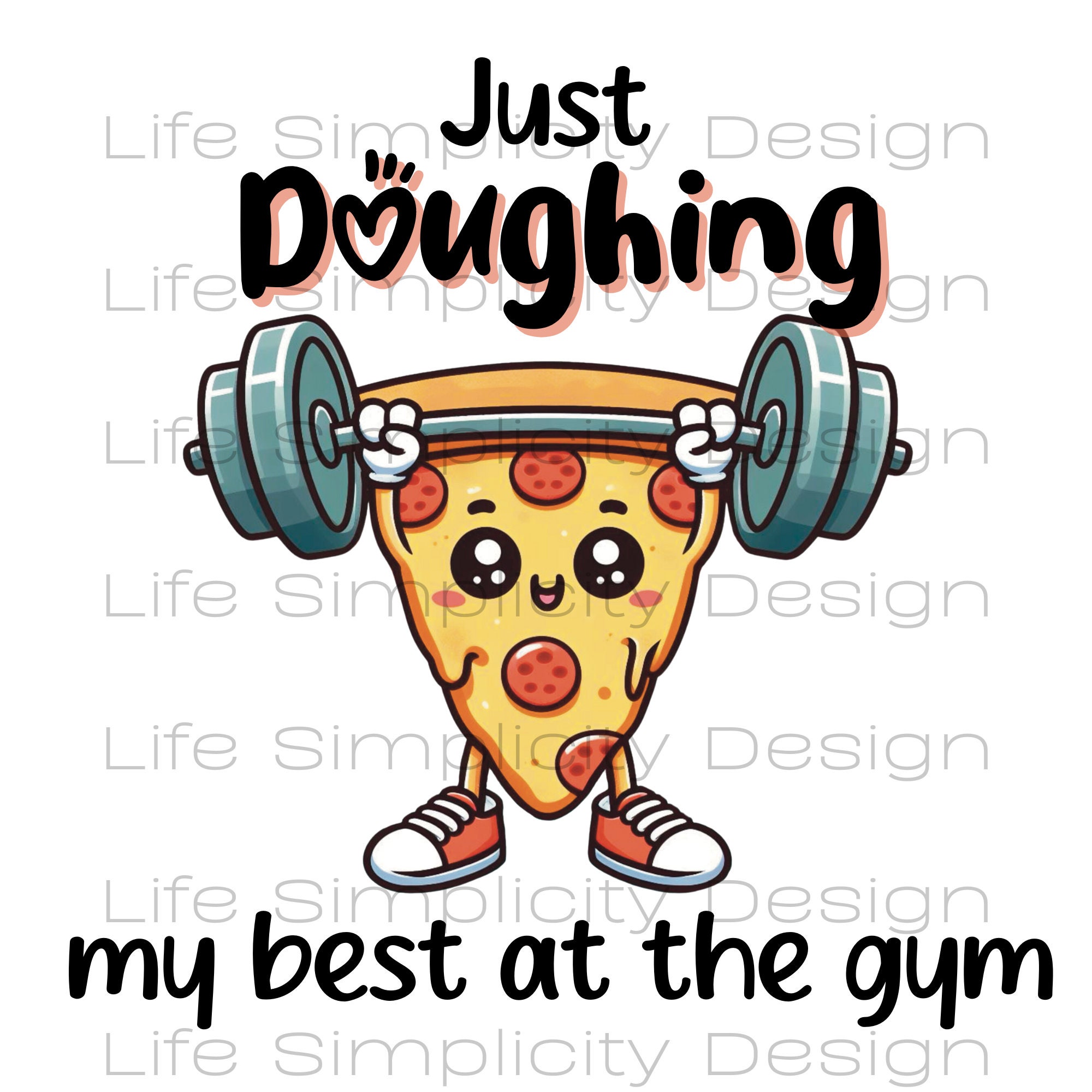 SVG,PNG, Pizza Gym Pun Design for Sublimation, Tumbler Design, Svg ...