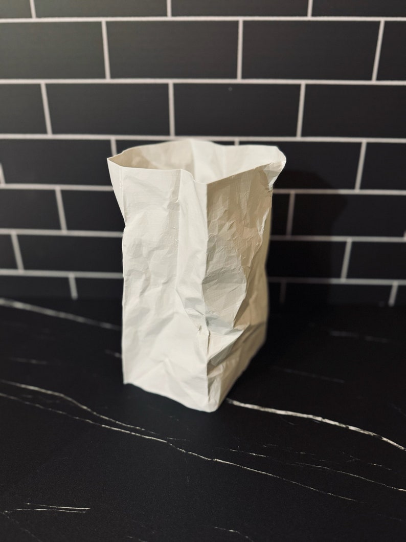 3D Printed Paper Bag Realistic Design for Versatile Use - Etsy