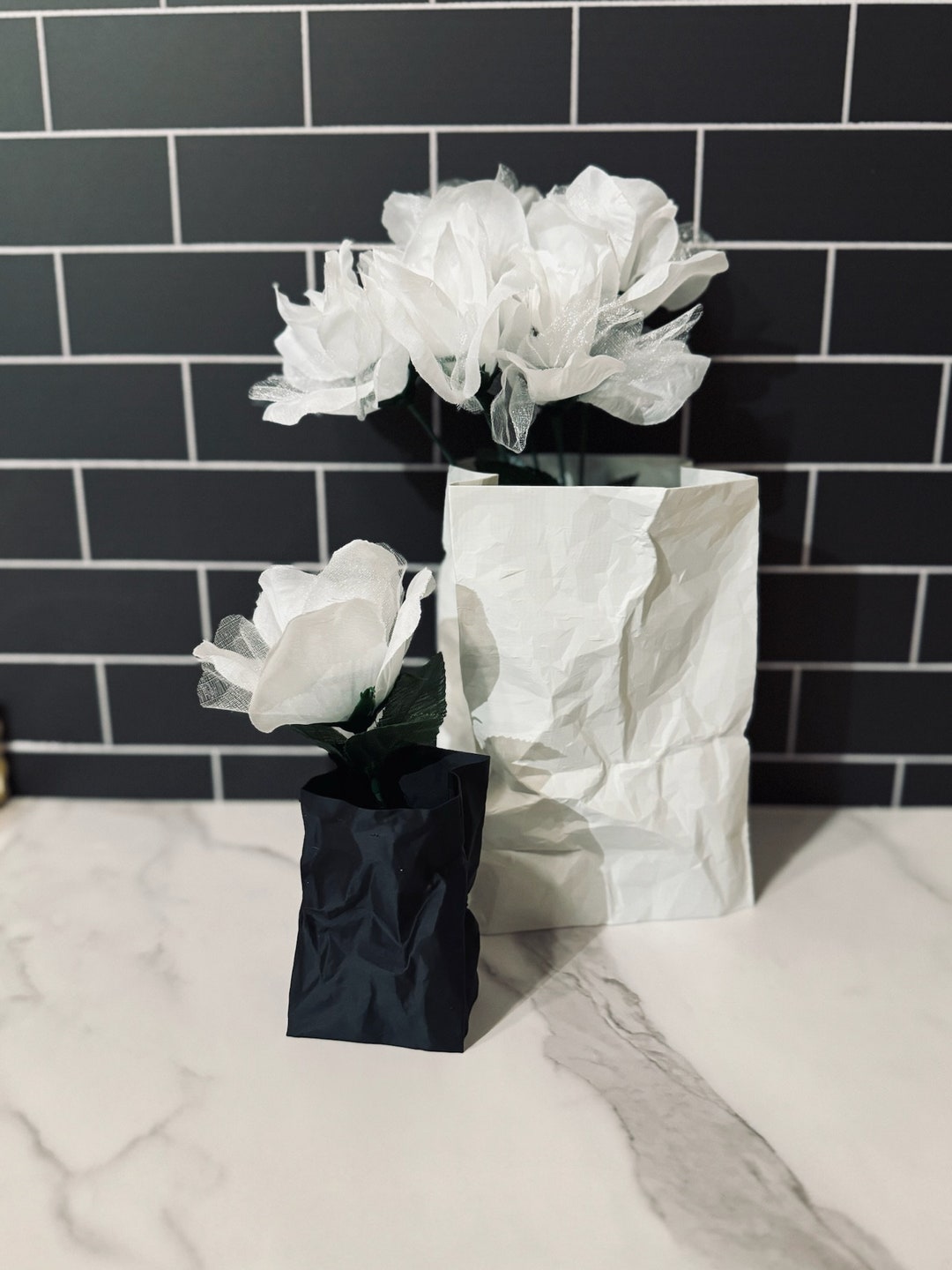 3D Printed Paper Bag - Realistic Design for Versatile Use - Etsy