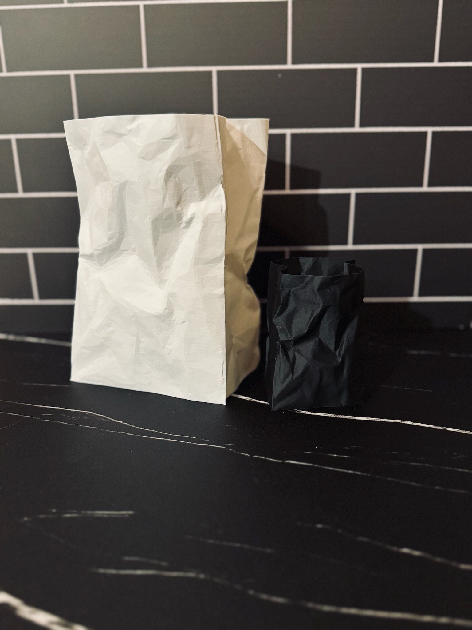 3D Printed Paper Bag Realistic Design for Versatile Use - Etsy