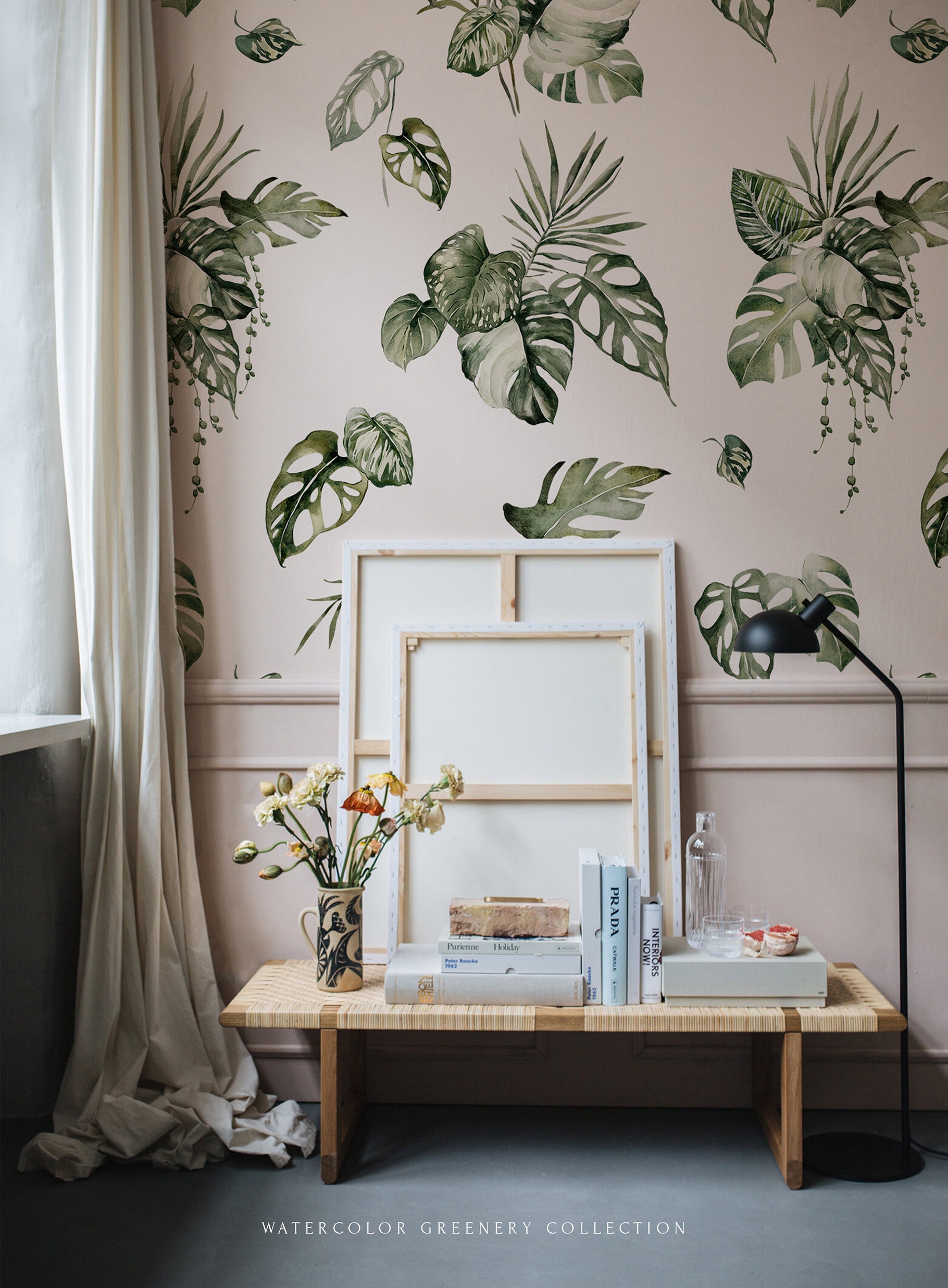 Tropical Digital Paper Clipart Seamless Pattern Scrapbook Pattern ...