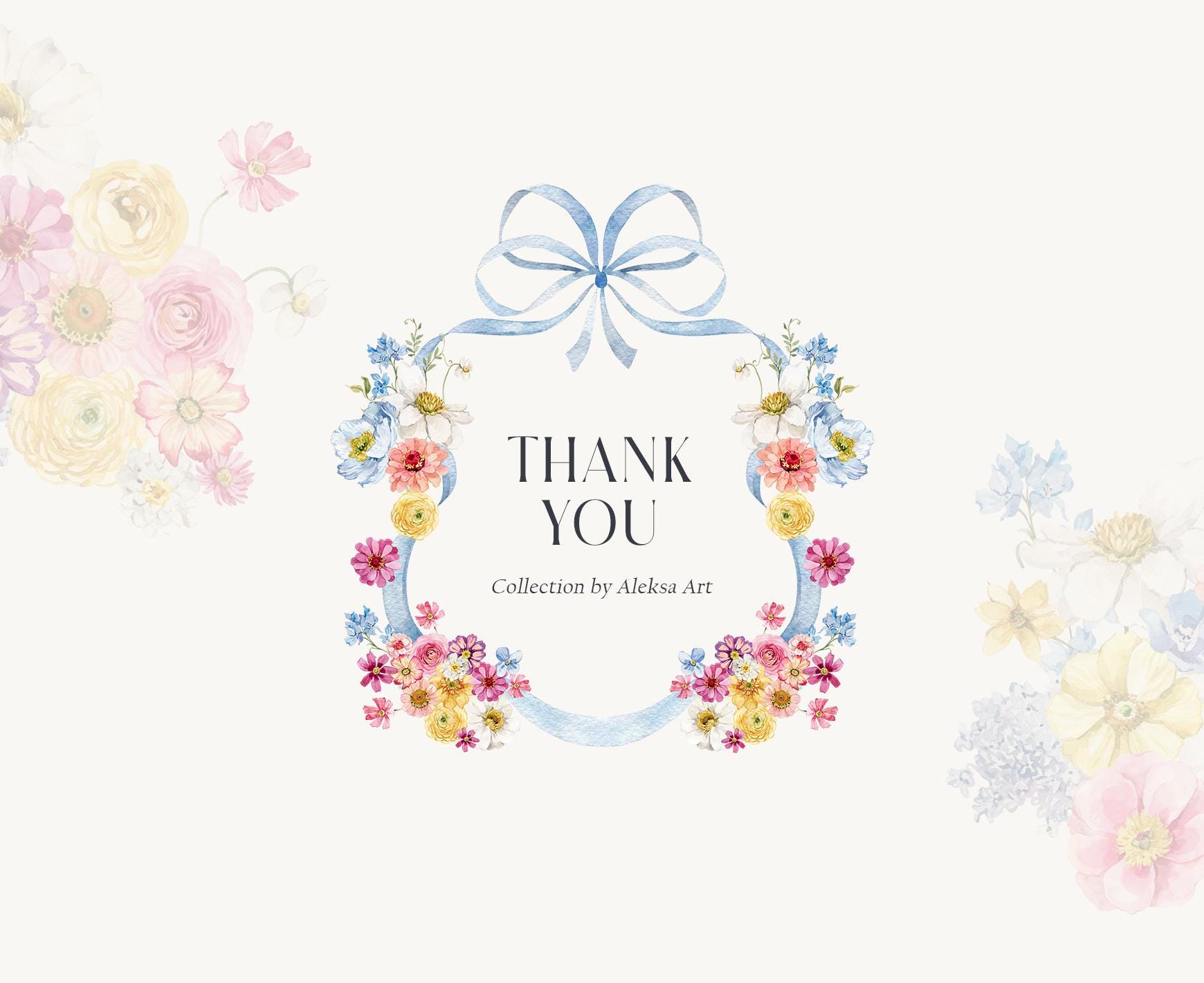 Vintage Crest Frames Watercolor Clipart Wedding Crest Victorian Frame ...