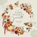 Autumn Wreath Watercolor Clipart Season Flowers Fall Floral Bouquet ...