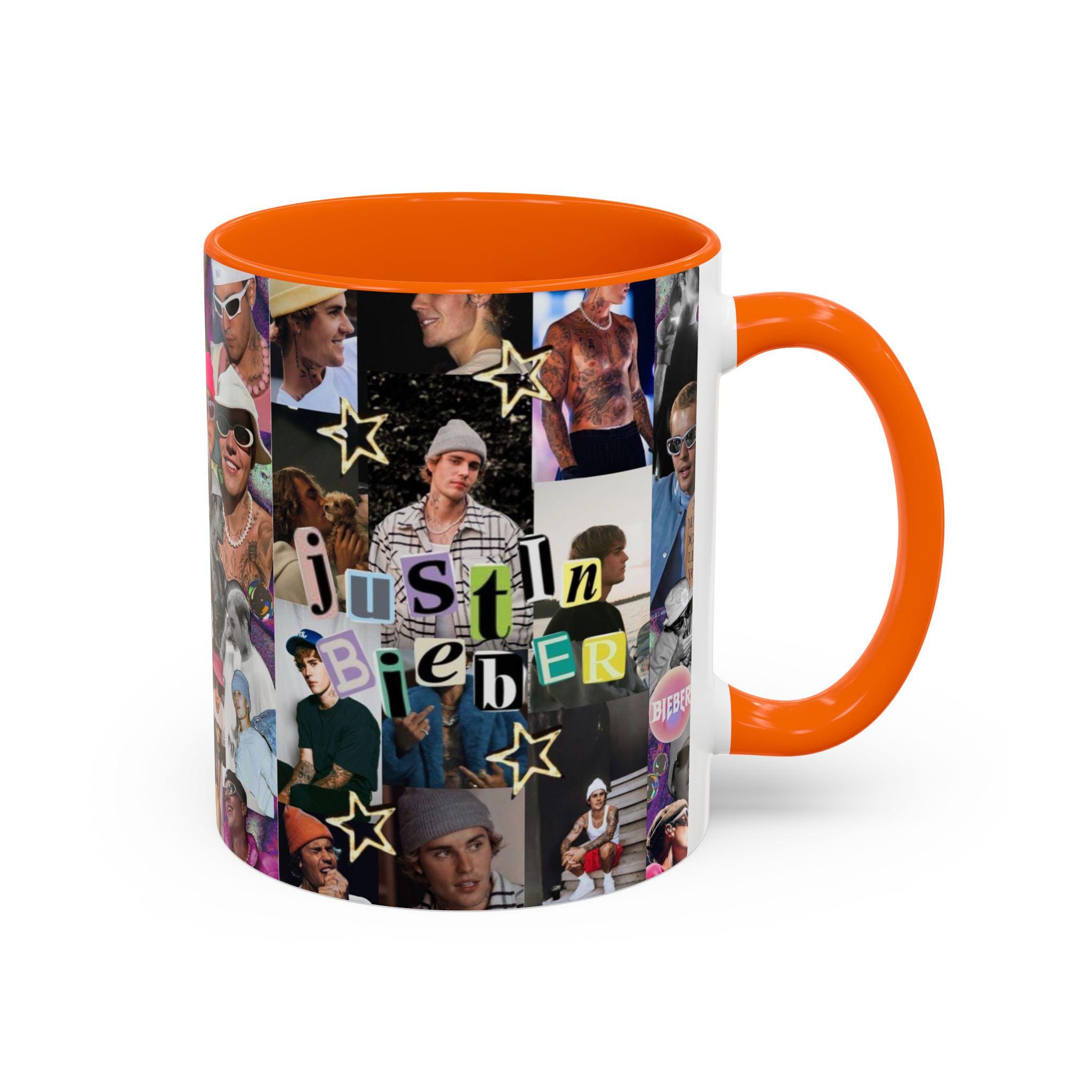 Justin Bieber Collage Coffee Mug | Perfect for Fans, Gifts ...