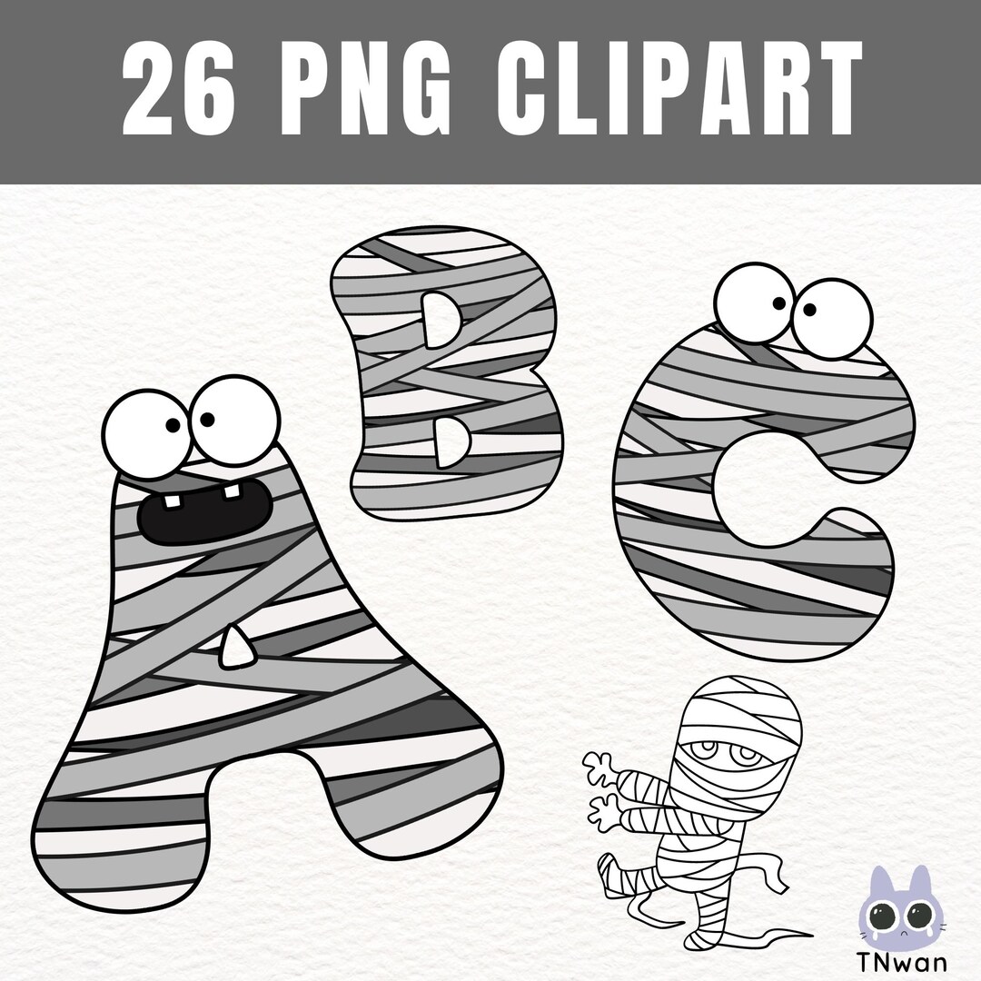 Witch Alphabet Png,cute Halloween Letters Clipart for Kids,spooky Fun ...