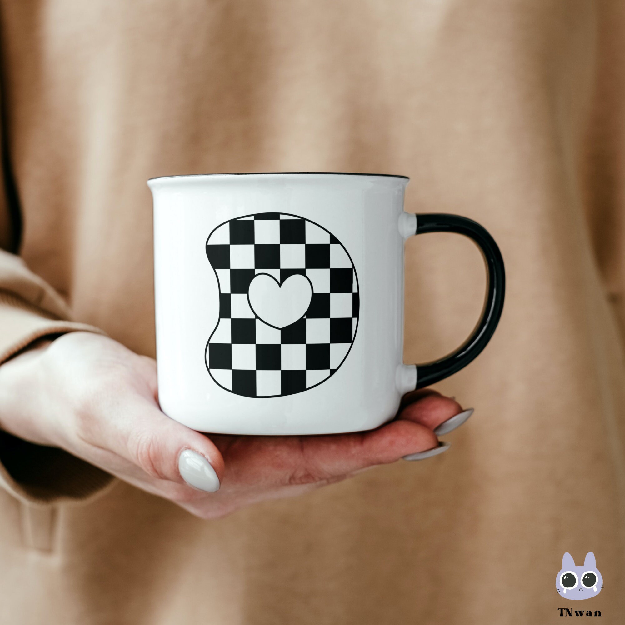 Black Checkered Alphabet,checker Doodle Letters Png,retro Groovy ...