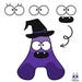 Witch Alphabet PNG: Spooky Halloween Letters Clipart (digital Download ...