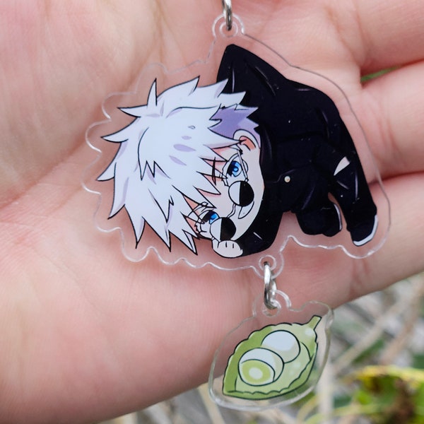 Gojo Satoru Keychain - Etsy