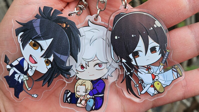 Hells Paradise Sagiri Acrylic Keychain - Etsy