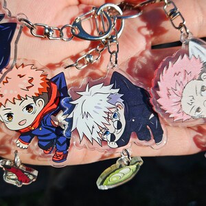 JJK Gojo Acrylic Keychain Charm - Etsy