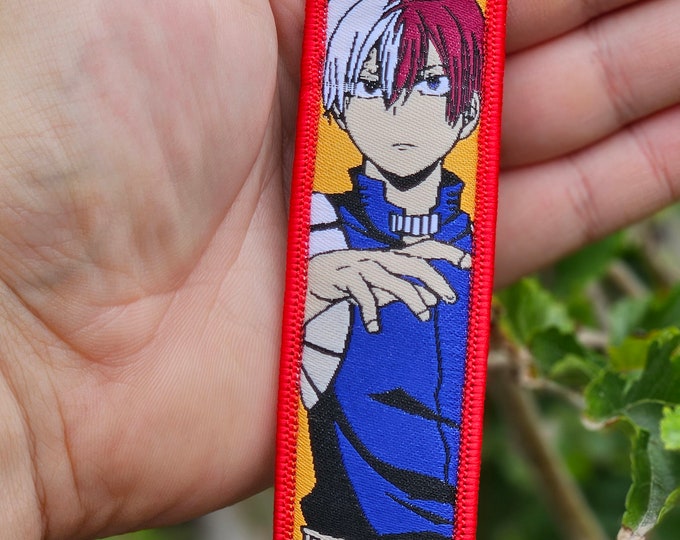My Hero Academia Shoto Todoroki Jet Tag Keychain - Etsy