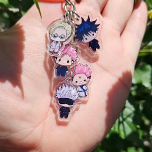 JJK Acrylic Keychain Charms - Etsy