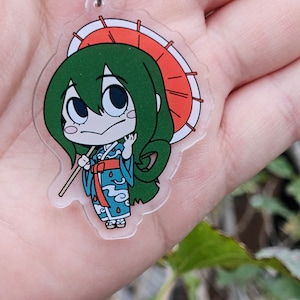 MY HERO ACADEMIA Froppy Acrylic Keychain - Etsy