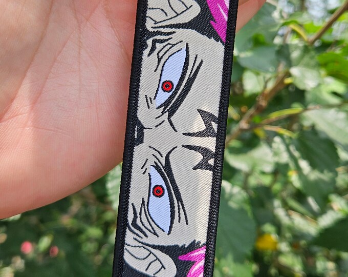 JJK Yuji/sukuna Embroidered Jet Tag Keychain - Etsy