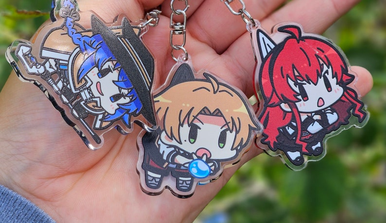 Mushoku Tensei Rudeus Chibi Acrylic Keychain - Etsy