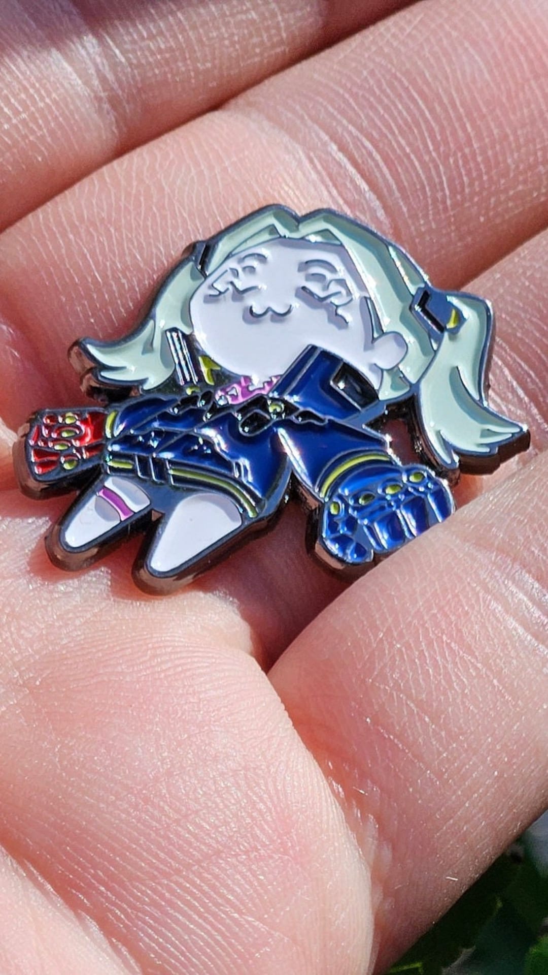 Cyberpunk Rebecca Chibi Enamel Pin - Etsy