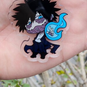 MY HERO ACADEMIA Acrylic Dabi Keychain - Etsy