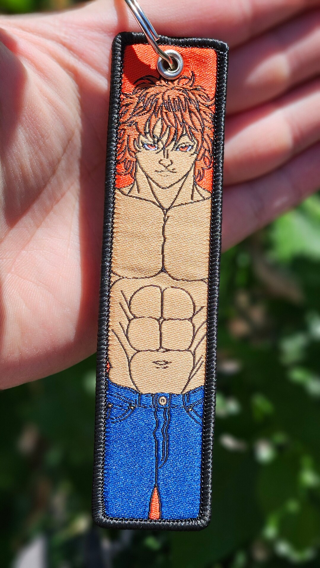Baki Jet Tag Keychain - Etsy
