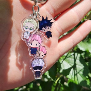 JJK Acrylic Keychain Charms - Etsy