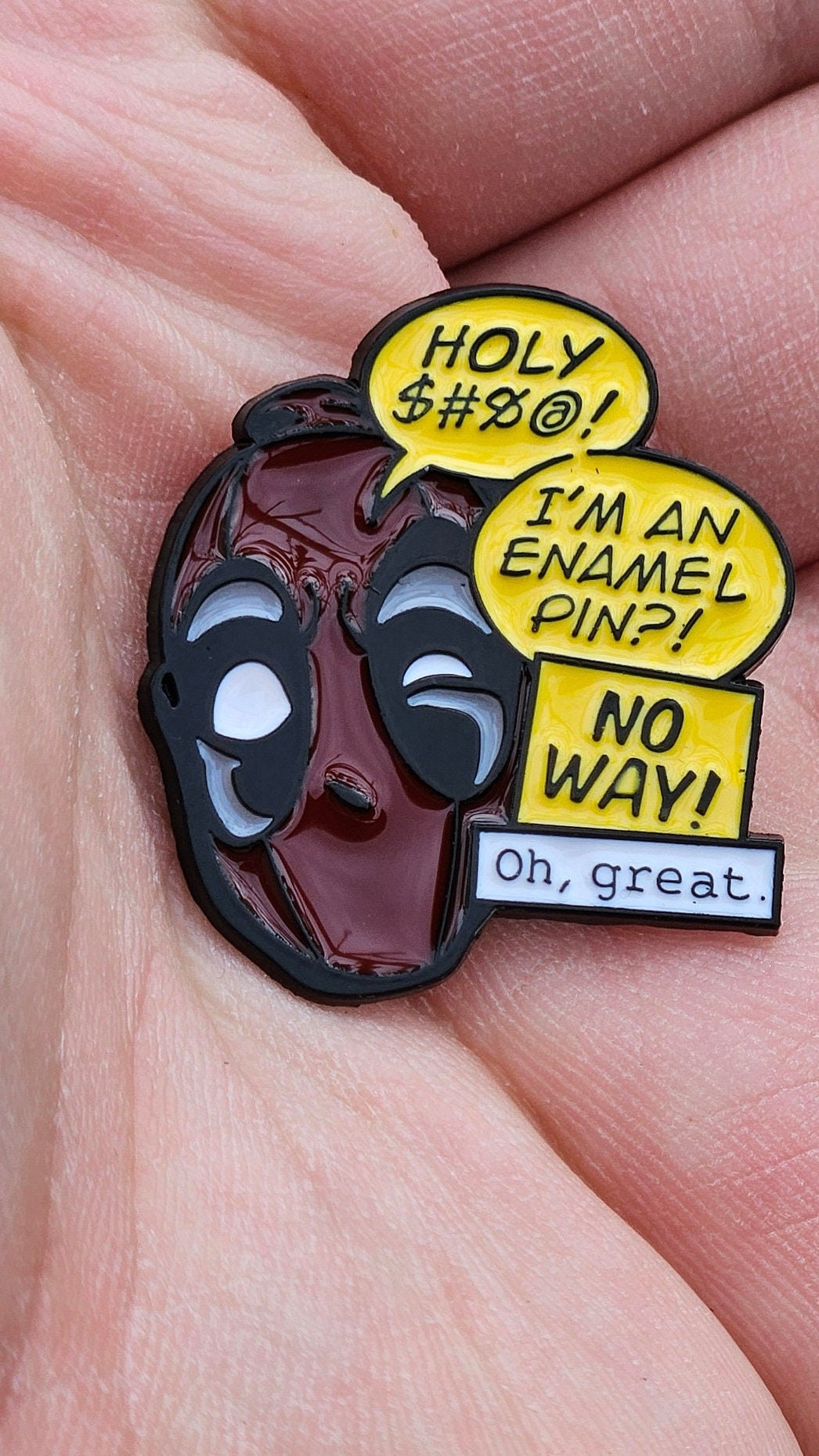 Deadpool Enamel Pin - Etsy