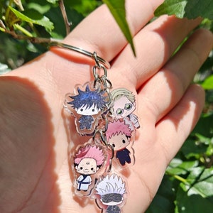 JJK Acrylic Keychain Charms - Etsy