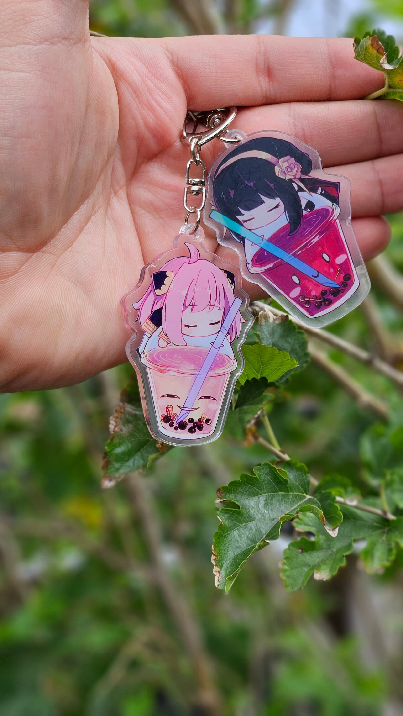 Spy X Family Sleepy Anya Boba Acrylic Keychain - Etsy