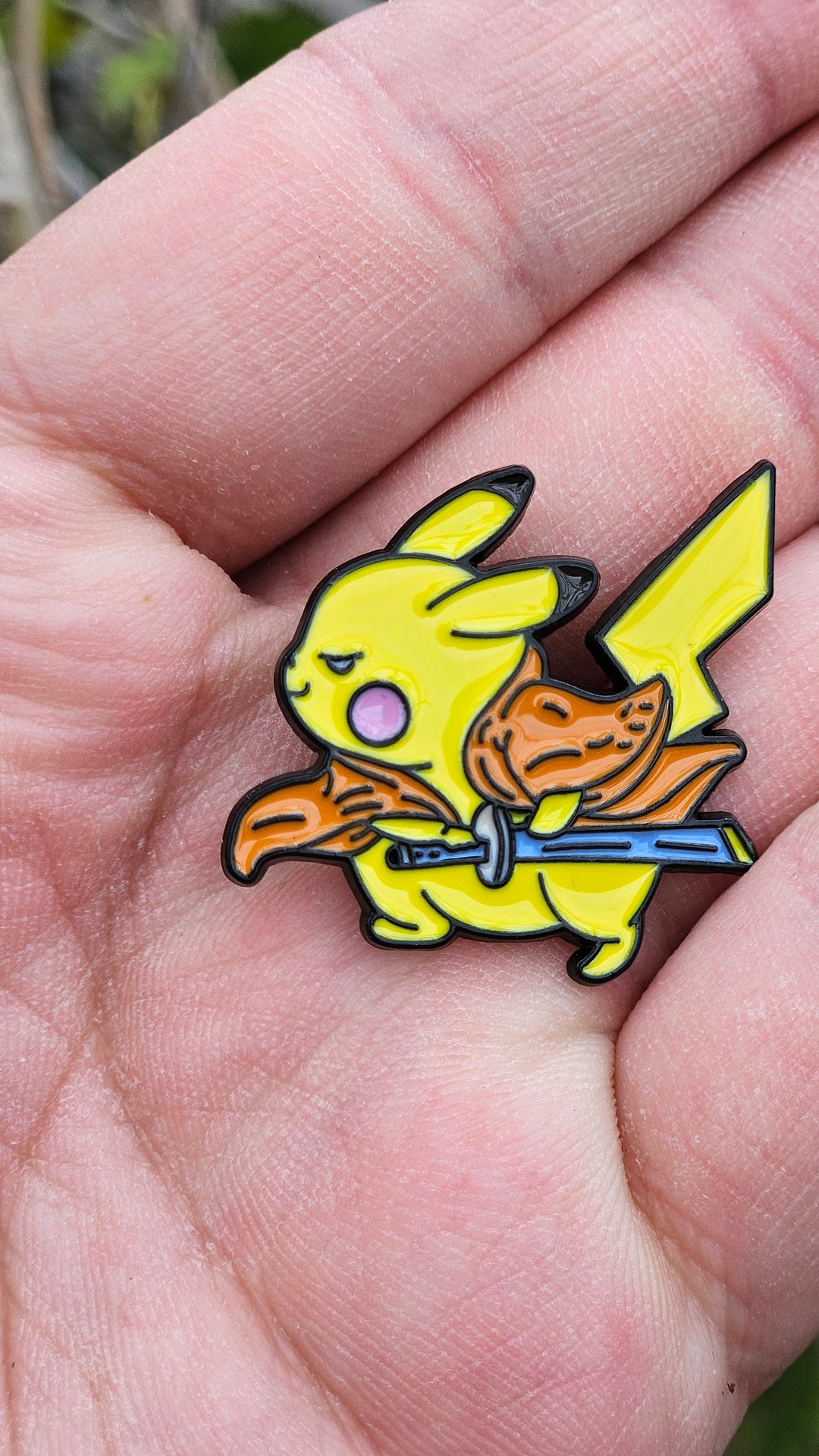 Pokemon-pikachu Enamel Pin - Etsy