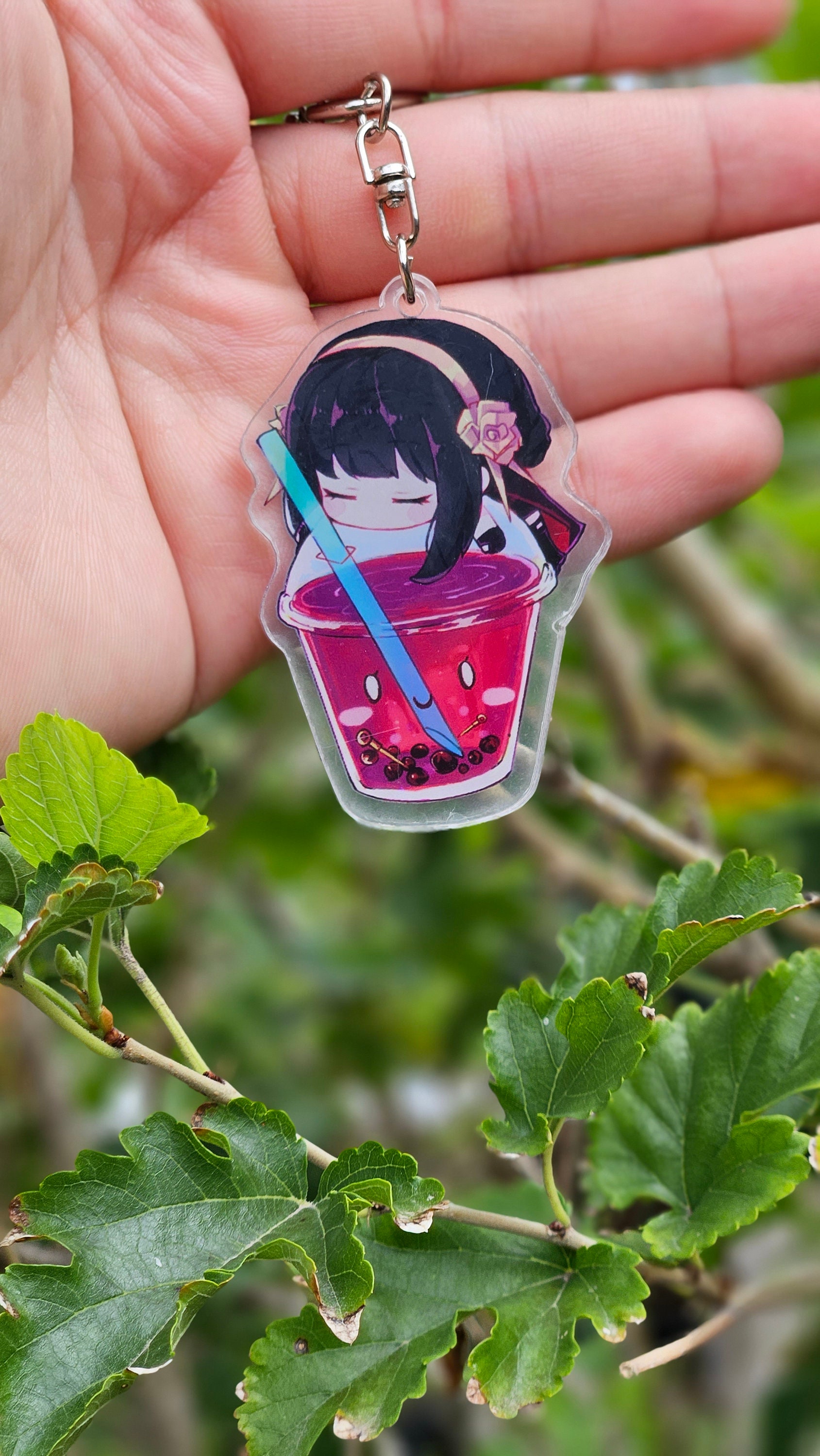 Spy X Family Sleepy Anya Boba Acrylic Keychain - Etsy
