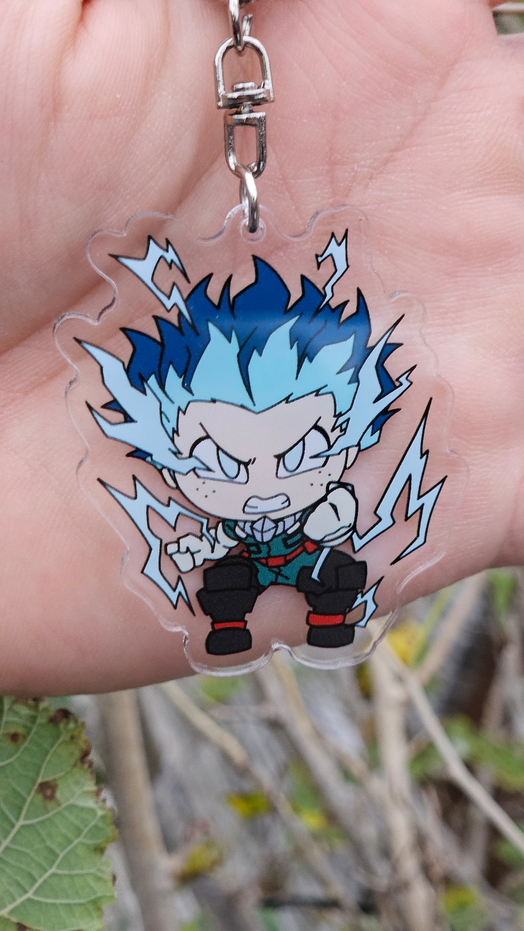 MY HERO ACADEMIA Acrylic Deku Keychain - Etsy