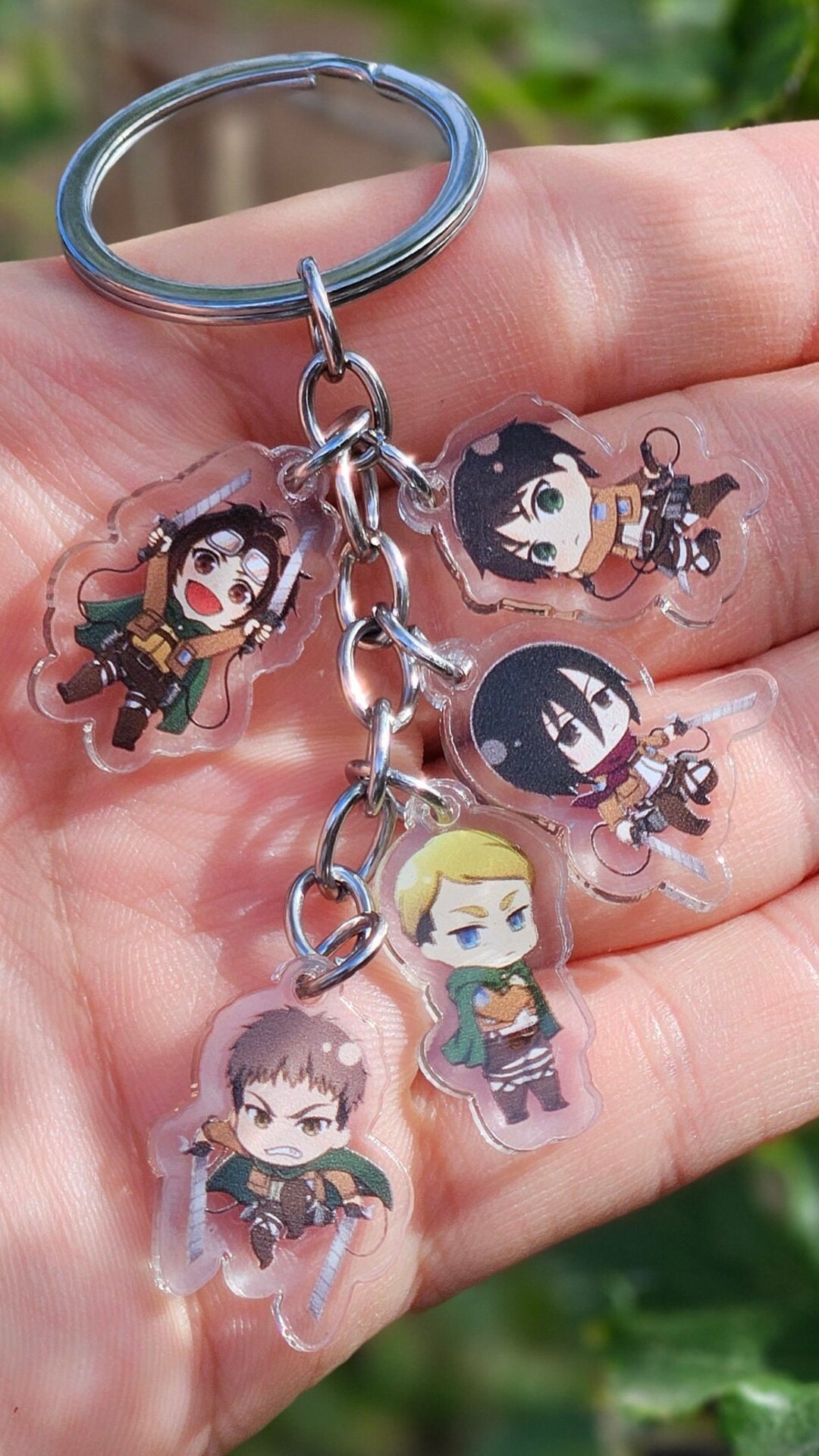 Aot Titan, Acrylic Charms Keychain - Etsy
