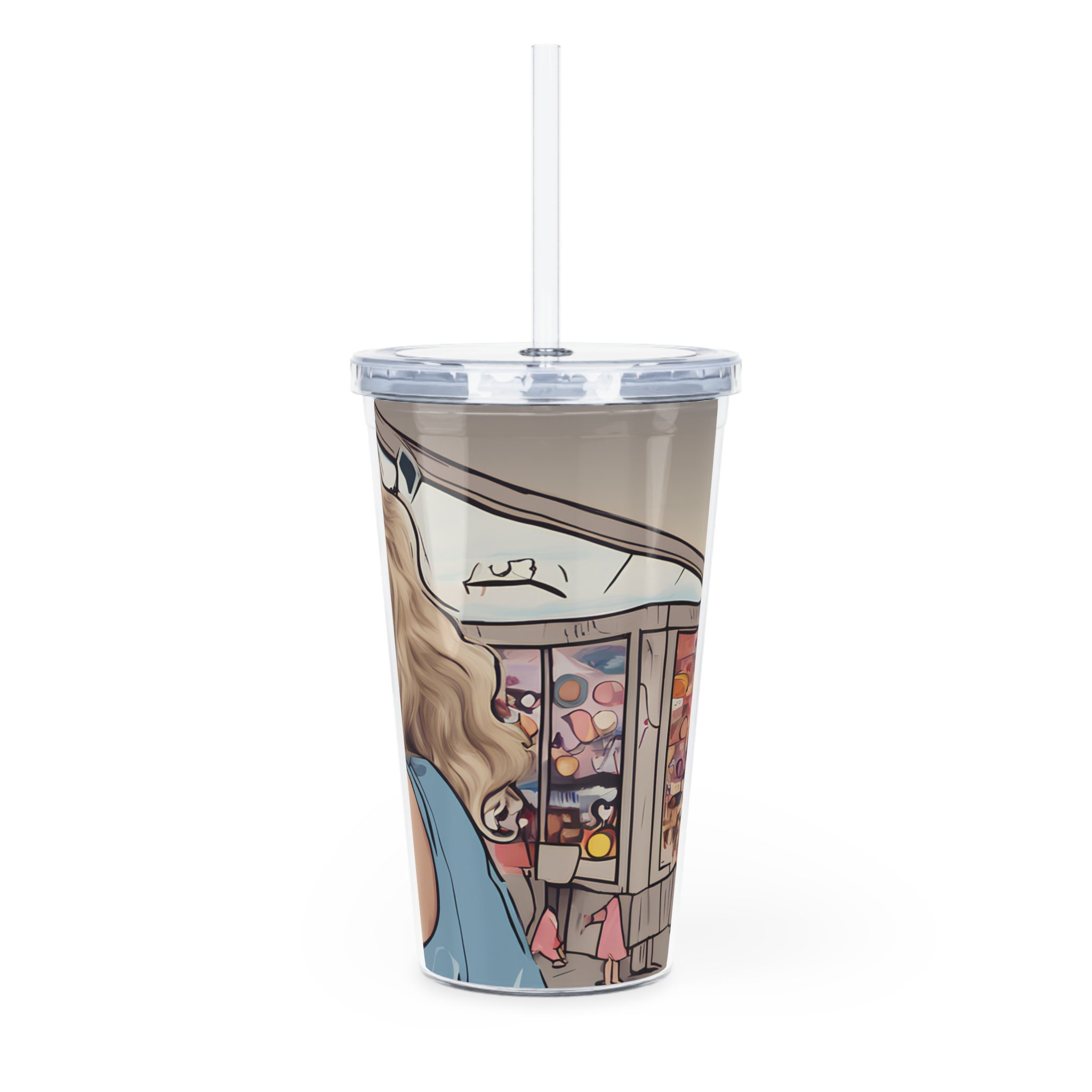 Taylor Swift 20oz Acrylic Tumbler Sip in Swiftie Style Look - Etsy