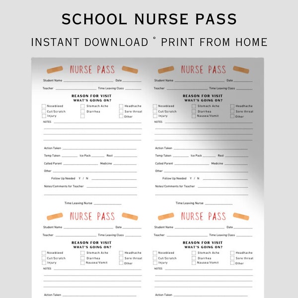 School Nurse - Etsy