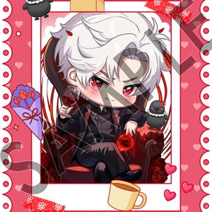 SYLUS CHIBI Love and Deepspace Kunstdruck Poster, Geschenk für Gamer ...