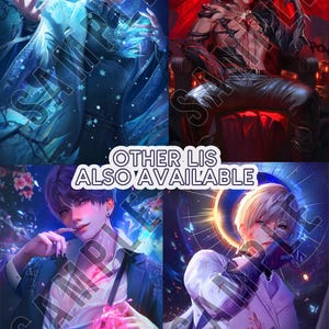 SYLUS Love and Deepspace Art Print Poster, Gift for Gamer - Etsy