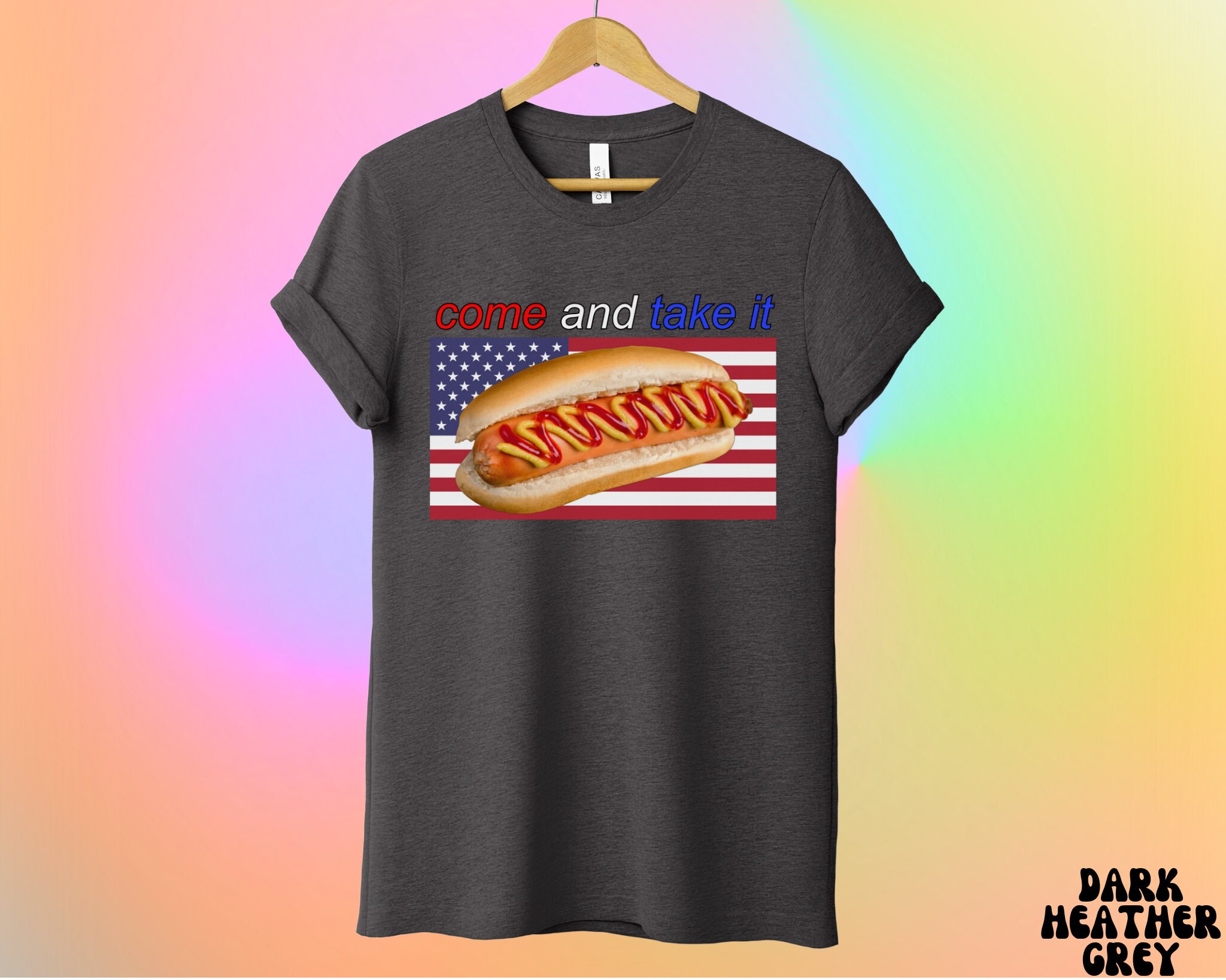 Funny July 4th Glizzy Come and Take It T-shirt, Unhinged Y2K Meme ...